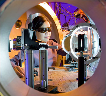 Laser Pulse Produces Positrons | News & Features | Nov 2008 | Photonics ...
