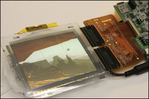 Flexible AMOLED Display Prototype for Full-Color, Full-Motion Video ...