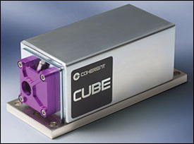 Cube 405 Laser | Coherent Corp. | Photonics Spectra