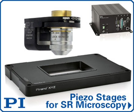 2nd Generation Piezo Stages for SR Microscopy | PI (Physik Instrumente ...