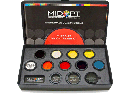 Machine Vision Optical Filter Test Kit (FK200) | Midwest Optical ...