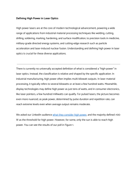 White Papers | Photonics Spectra